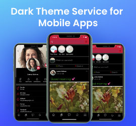 New Service Release: Dark Theme for Mobile Apps | SocialApps.tech