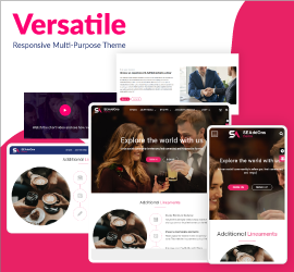 New Release: Responsive Versatile Theme - A Theme to Glorify Your ...